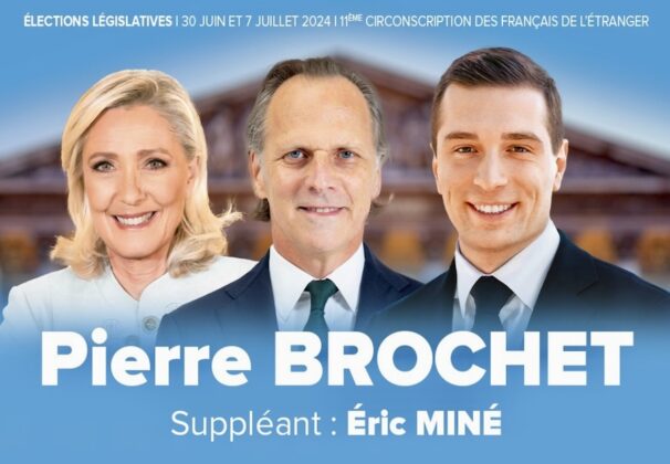 Pierre Brochet RN, candidat du Rassemblement National