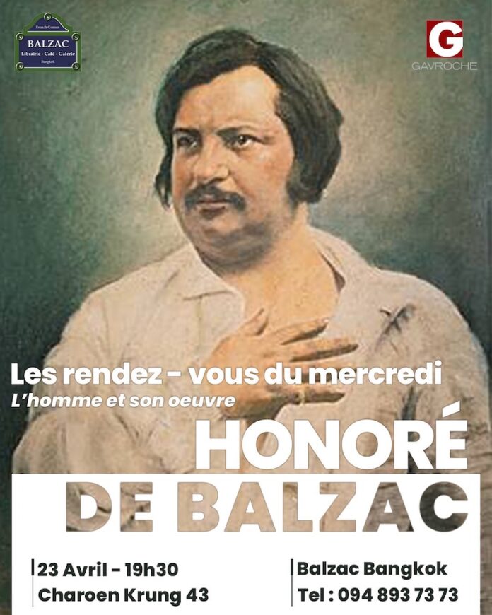 Le Café Balzac lance ses “Rendez-vous du mercredi” à Bangkok