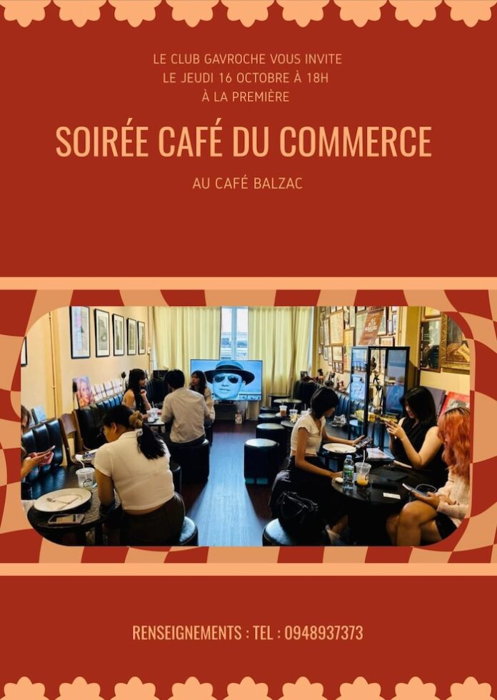 Rejoignez notre Café du commerce francophone ce 16 octobre