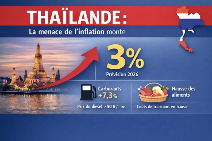 L’inflation thaïlandaise sur le point de basculer